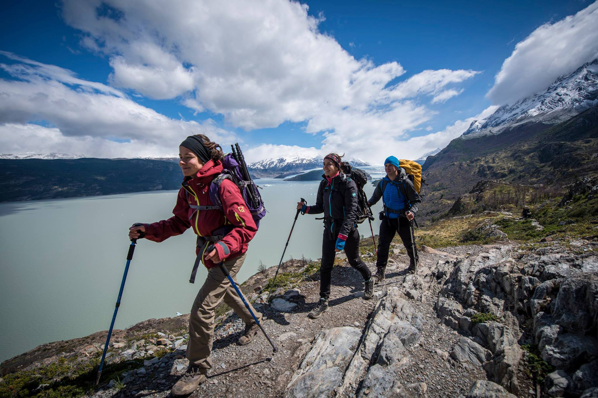 Lan ado o Circuito W no inverno, em Torres del Paine